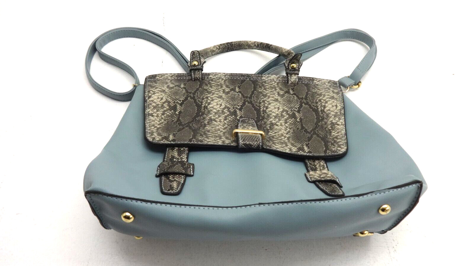 SUPER CUTE FAUX LEATHER & SNAKE PRINT BACKPACK PURSE … - Gem