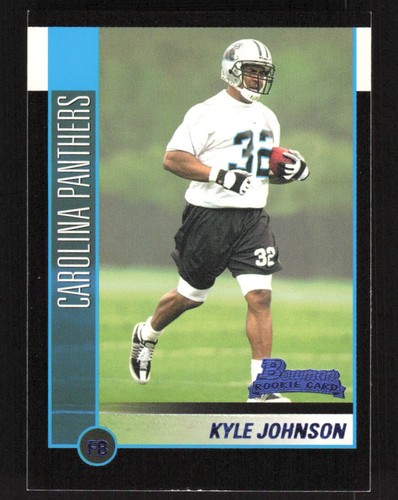 2002 Bowman Football Kyle Johnson RC #186 Carolina Panthers | eBay