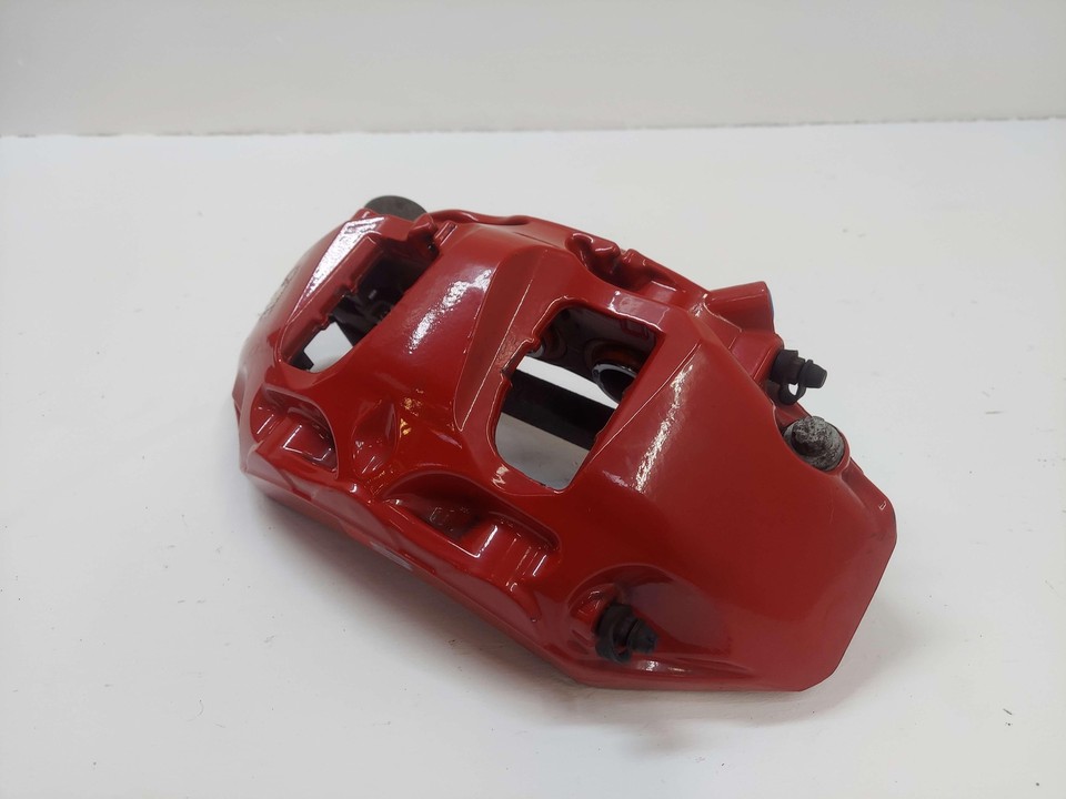 18-21 AUDI S5 B9 REAR LEFT RIGHT BRAKE CALIPER SET RED 8W0615105CR ...