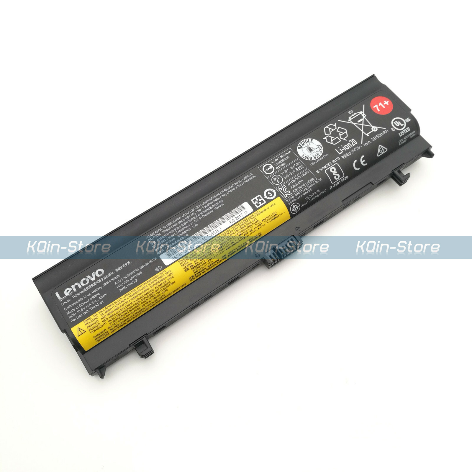 Genuine 00NY488 00NY489 00NY486 Battery for Lenovo ThinkPad L560 L570 ...