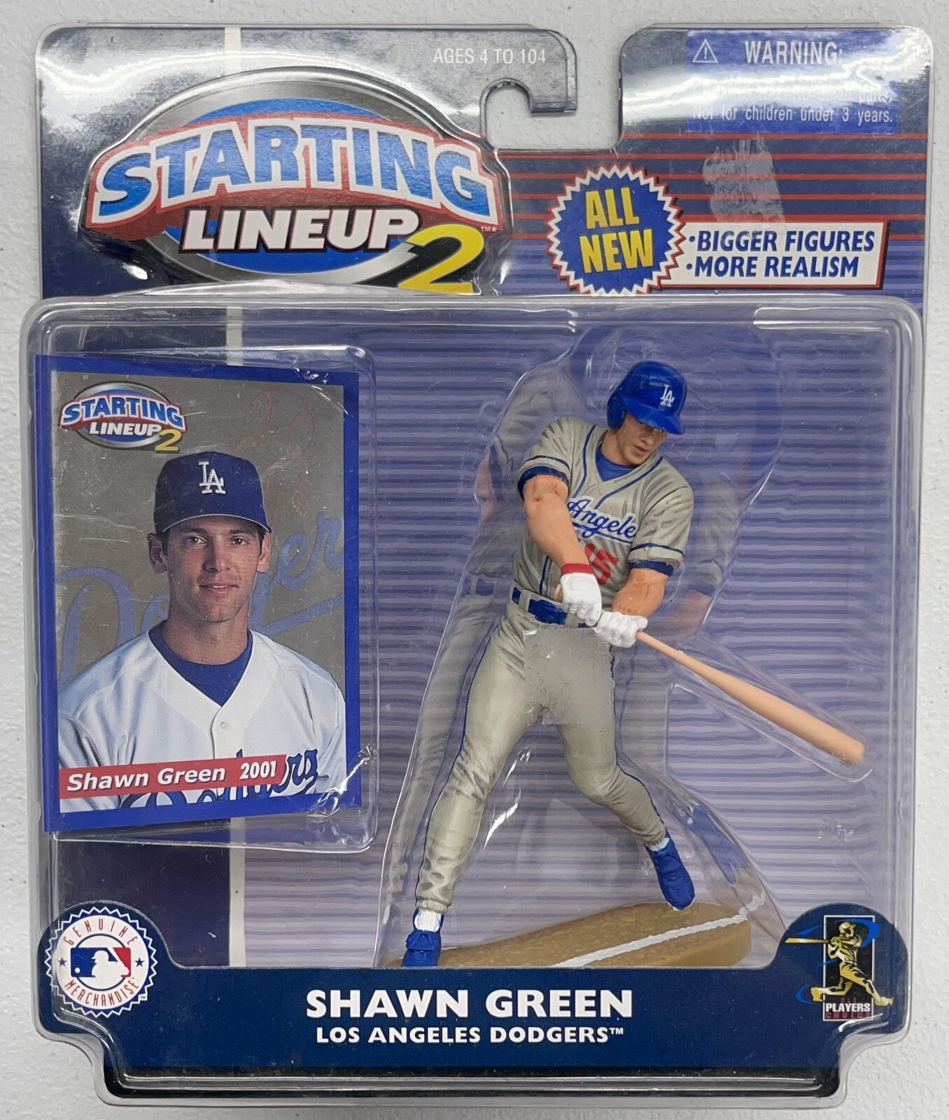 2000 Shawn Green Dodgers Starting Lineup 2 MLB Baseball NIB | eBay