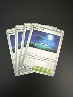 Moonlit Hill 081/091 - Paldean Fates - Pokemon Trainer Card Playset ...