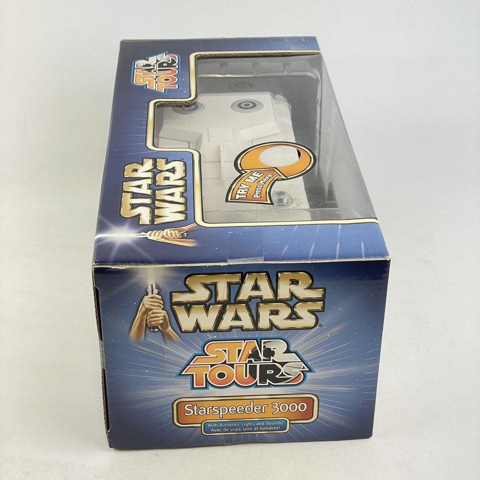 Star Wars Star Tours Starspeeder 3000 Working Sealed Boxed | eBay UK