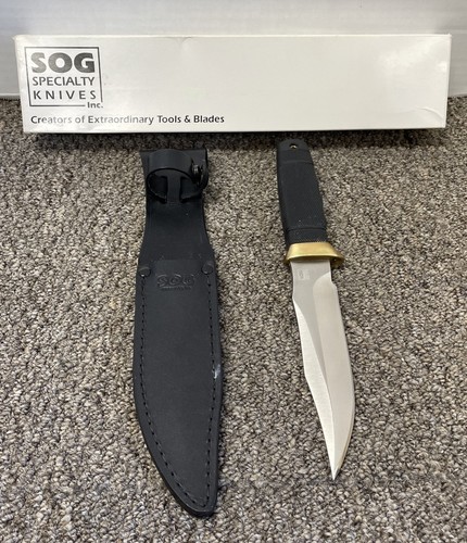 SOG Tech I S10 Fixed Blade Knife SOF Specialty Knives Seki Japan NIB | eBay