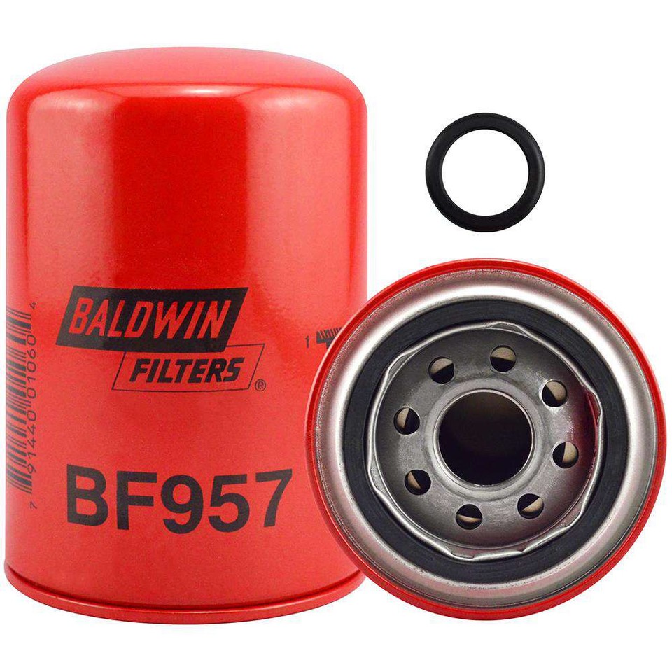 QTY 4 - BALDWIN BF957 FUEL SPIN-ON FILTER | eBay