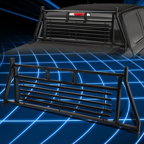 Pickup Truck Headache Rack Rear Cab Window Safe Guard for 99-17 Chevy ...