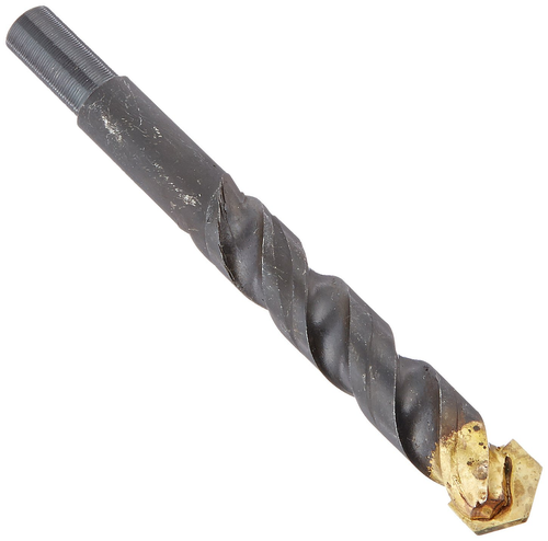 Carbide Tipped Masonry Drill Bit, Engineered with Wide Flutes, Designed ...