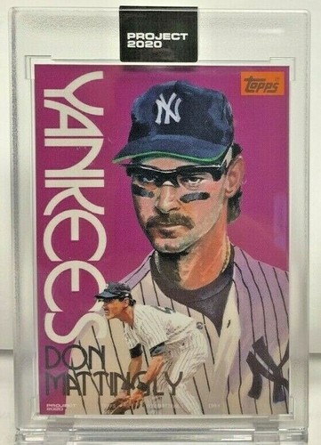 Topps Project 2020 #306 1984 Don Mattingly by Jacob Rochester Print Run ...