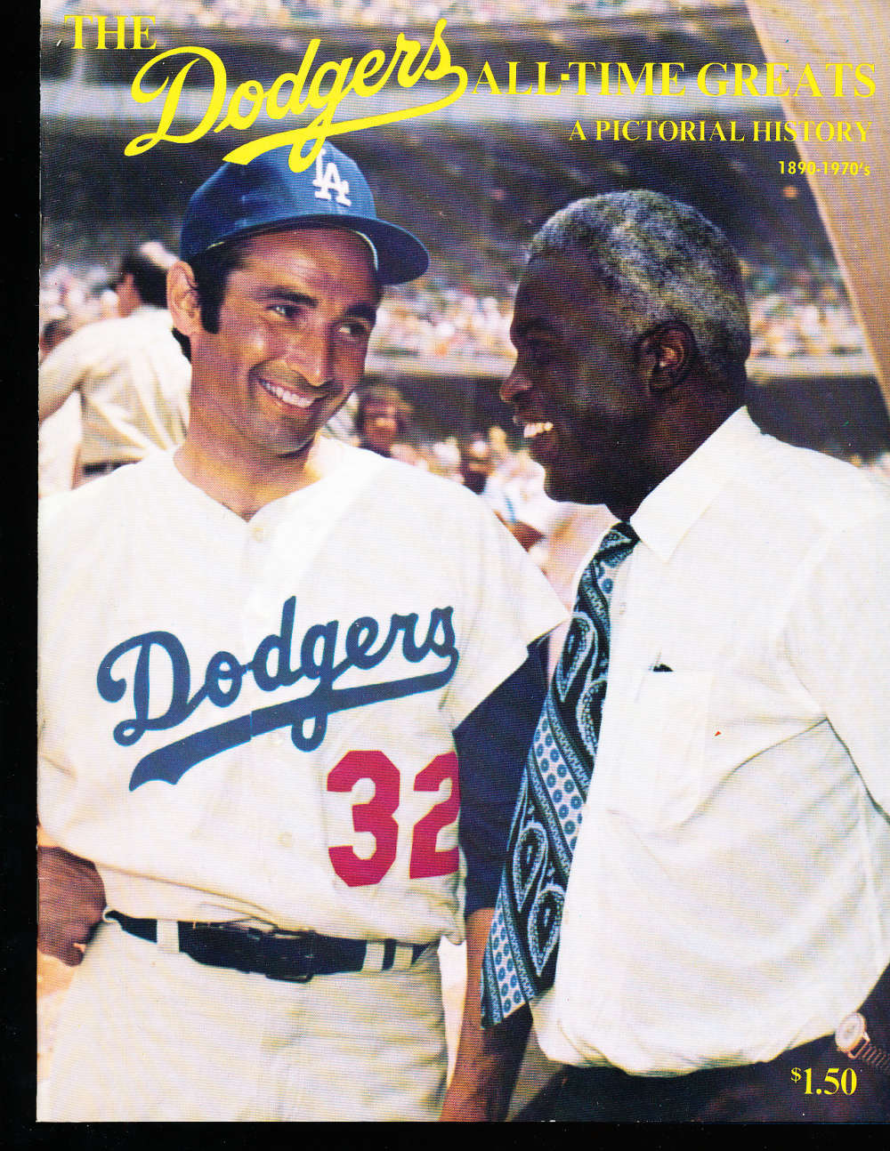 1972 The Dodgers All Time Greats Pictorial History Sandy Koufax b1 | eBay