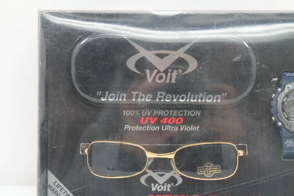 Vintage Voit Glo Maxx Wrist Watch Sunglasses and Case Gift Set NOS | eBay