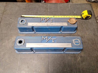 Mickey Thompson Vintage Valve Covers SBC 103R-50B Tall Sprint Car