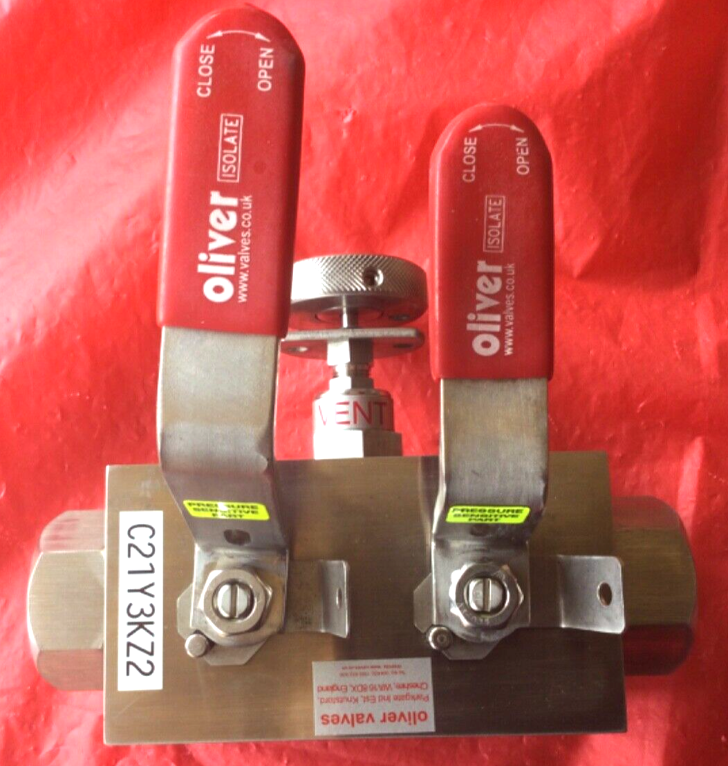 OLIVER VALVES 68815/3 Double Block & Bleed Valve (DBB/ID/S/Z/10F/10F ...