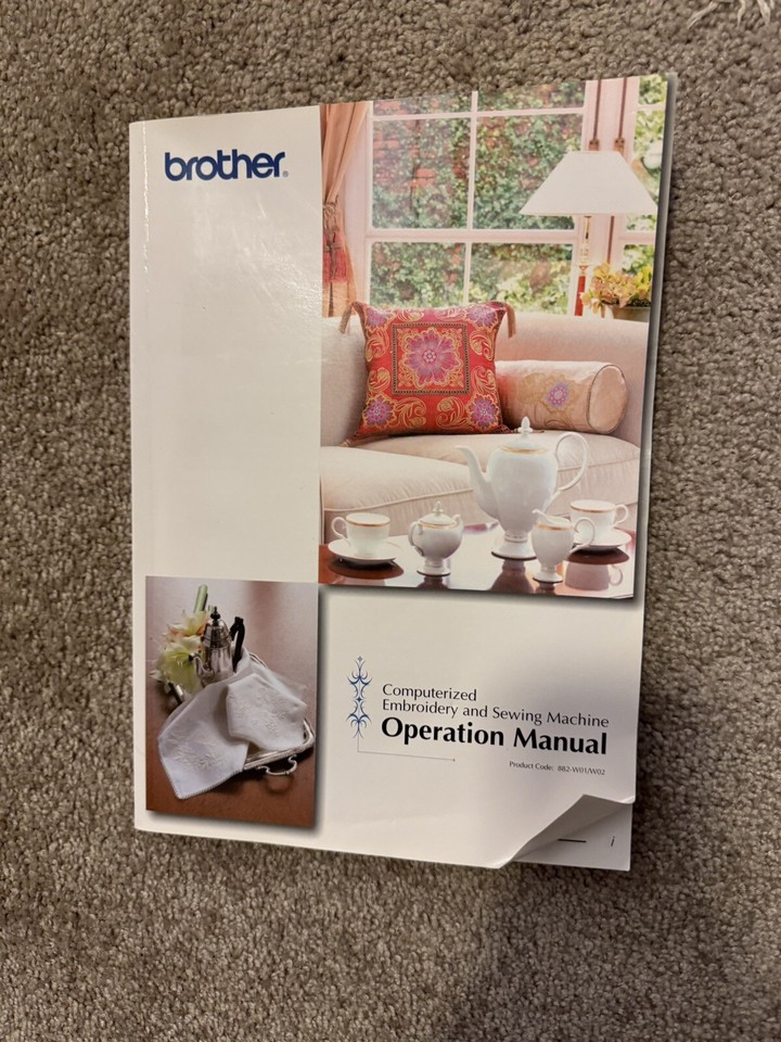 Brother Innovis 6000d Embroidery AND Sewing Machine Excellent Condition ...