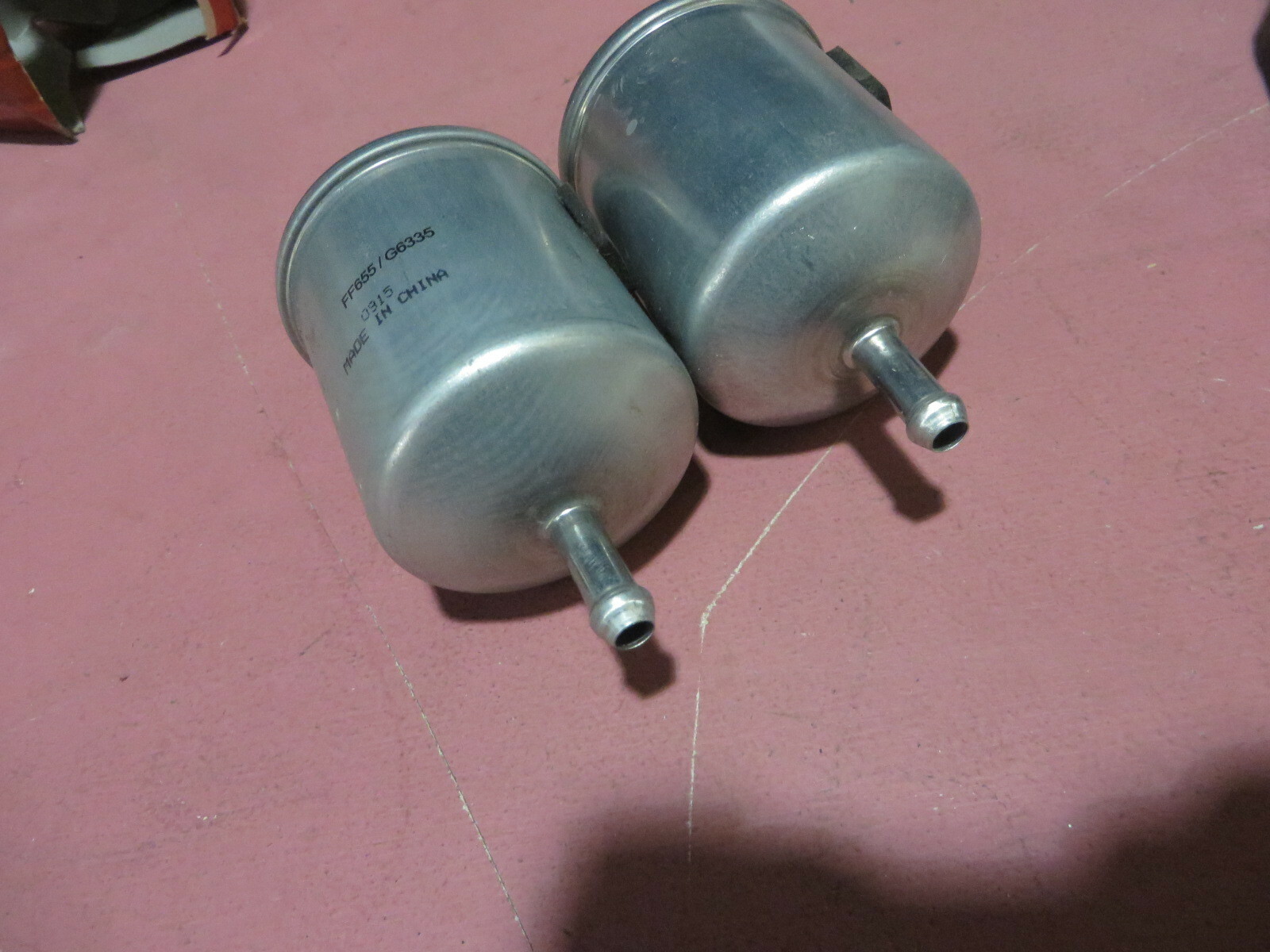 GAS FUEL FILTER 2 PIECES NEW FILTER LUBERFINER # FF655DL # G6335 ...