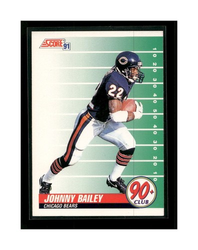 Johnny Bailey 1991 Score 323 Chicago Bears Football Card | eBay