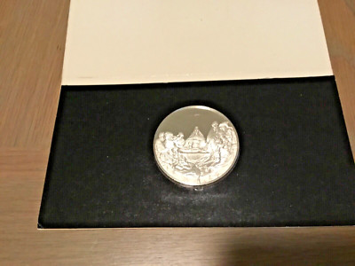 FM Genius of Rembrandt 925 Silver Medal Wedding Feast-Samson, 1.96 Troy ...