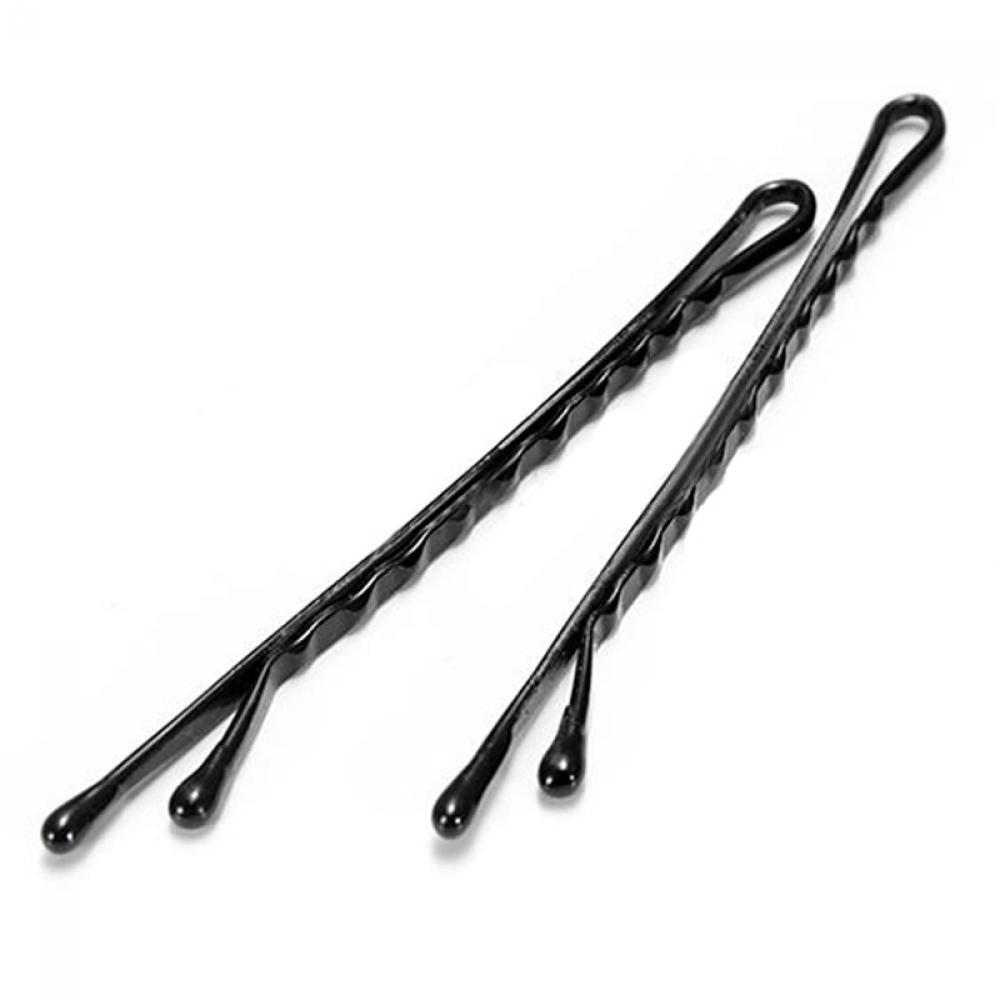 60Pcs Black Salon Hair Fashion Women Grip Clip Hairpin Bobby Pin ...