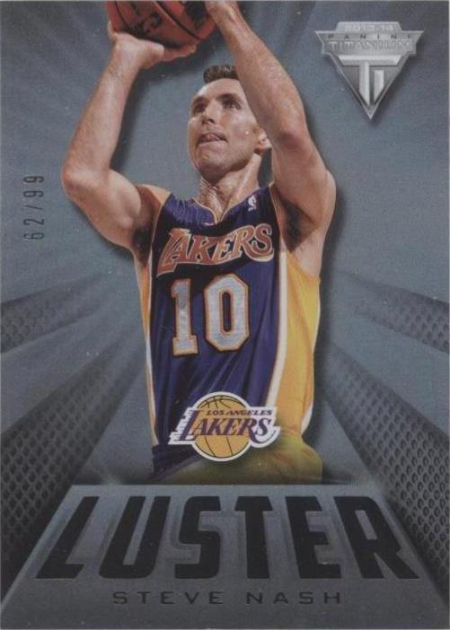 2013-14 Panini Titanium - Luster Steve Nash #3 /99 for sale online | eBay