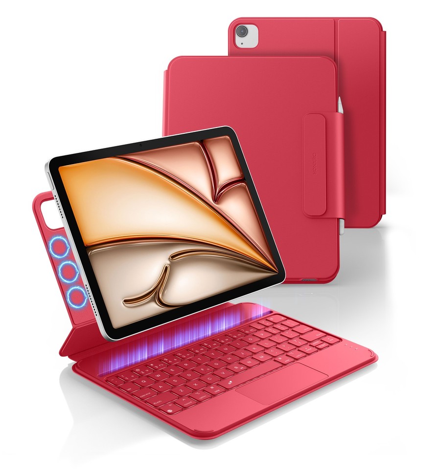 Dexnor Keyboard Case for iPad Air 11 inch & iPad Pro 11 & iPad Air 5th ...