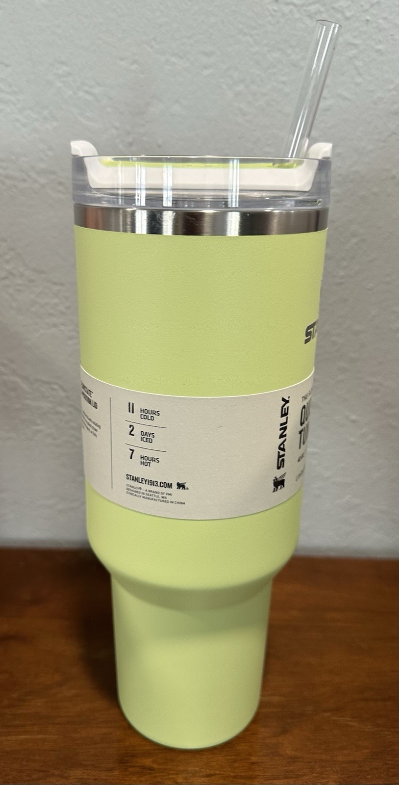 Stanley Target Quencher H2.0 Tumbler 40 oz - Citron Color Block