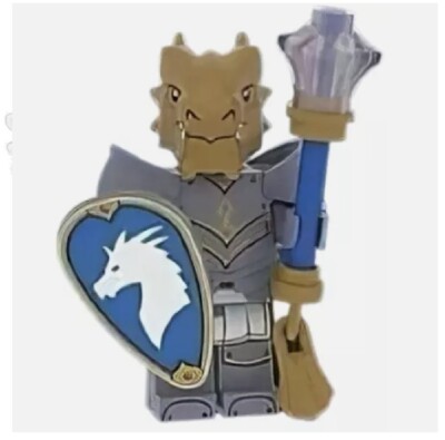 LEGO 71047 Dungeons and Dragons Minifigure - Dragonborn Paladin (SEALED ...
