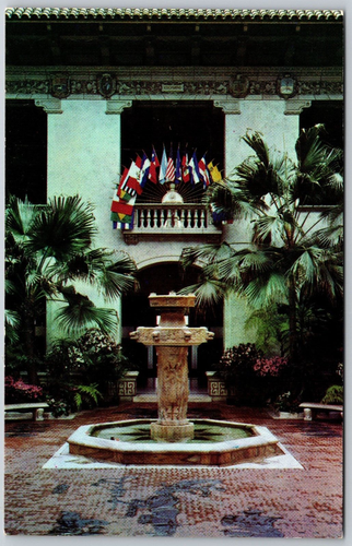 Postcard Washington DC Pan American Union Building Patio | eBay