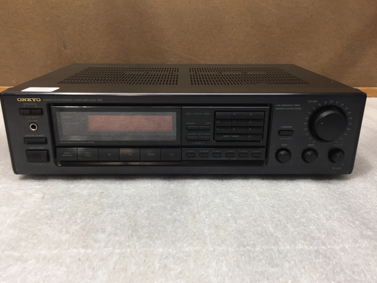 Vintage Onkyo TX-910 Quartz Synthesized Tuner Amplifier, 46% OFF