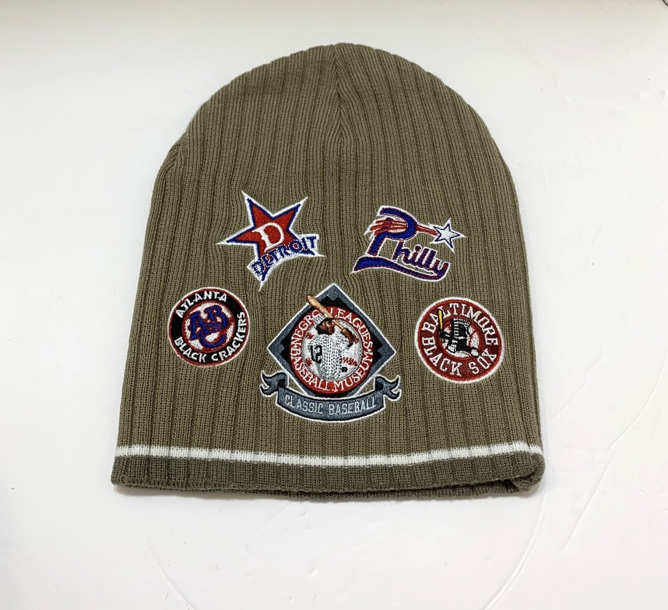 NLBM BEANIE HAT Negro Leagues Baseball Museum BIG BOY HEADGEAR - Choose ...