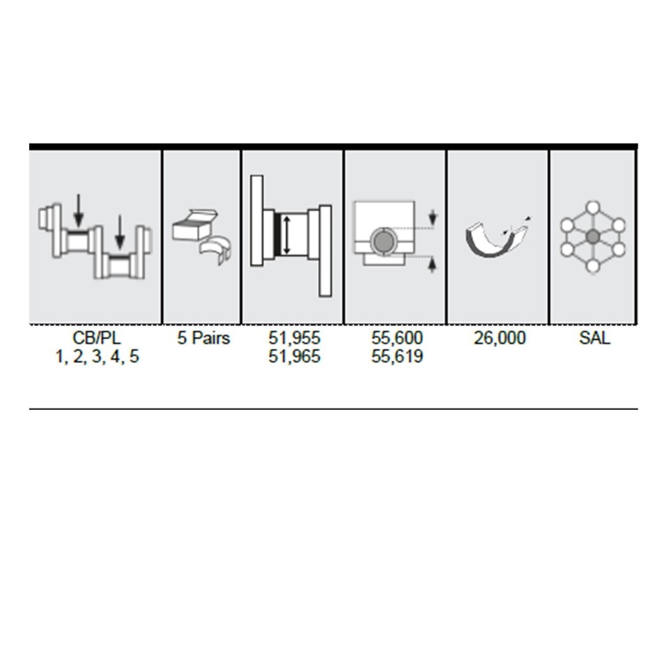 ENGINE REBUILD KIT FOR MERCEDES-BENZ 300D 3.0L OM617 5 CYL. | eBay
