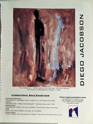 DIEGO JACOBSON ART PIECES ORIG VTG 2002 ADVERTISEMENT, | eBay