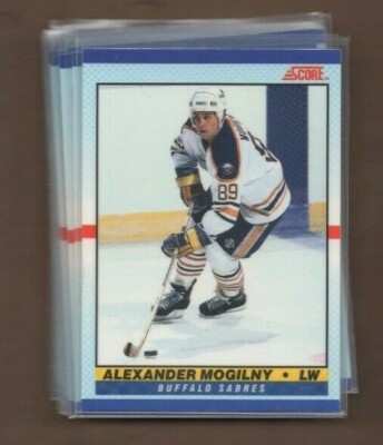 ALEXANDER MOGILNY 1990/91 SCORE YOUNG SUPERSTARS SABRES CANUCKS ROOKIE ...