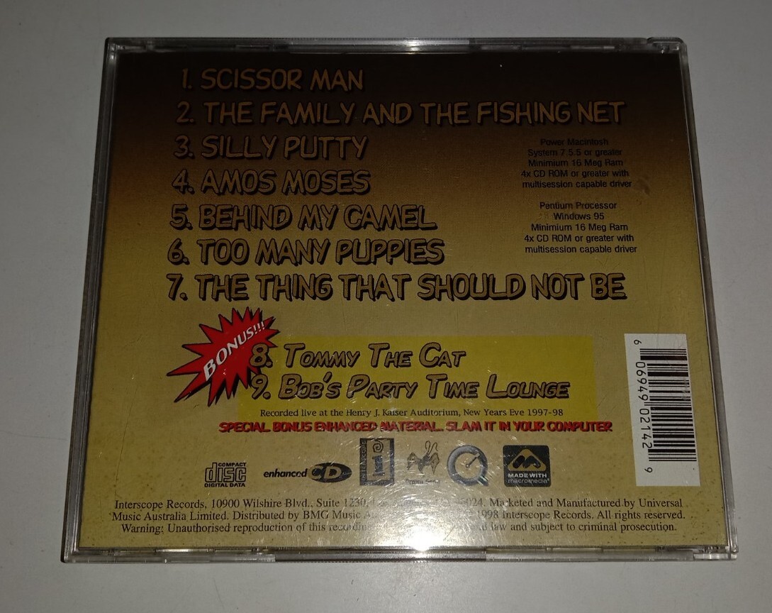 Primus Rhinoplasty CD DISC MINT FREE POSTAGE FAST SHIPPING 606949021429 ...