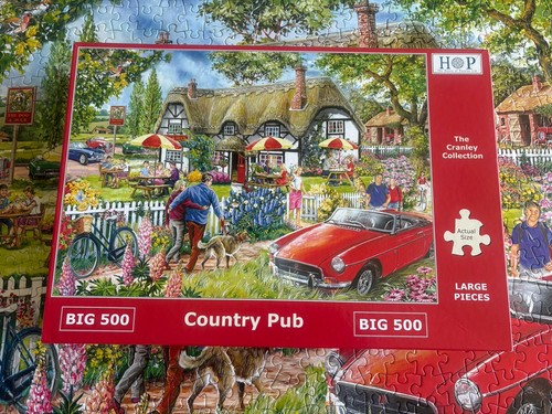 HOP The House of Puzzles BIG 500 Piece Jigsaw Country Pub | eBay UK