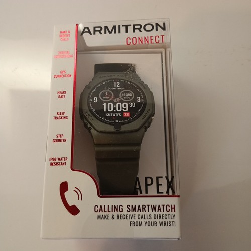 NEW Armitron Connect Apex 42mm Smartwatch Full Touchscreen Dark Gray | eBay