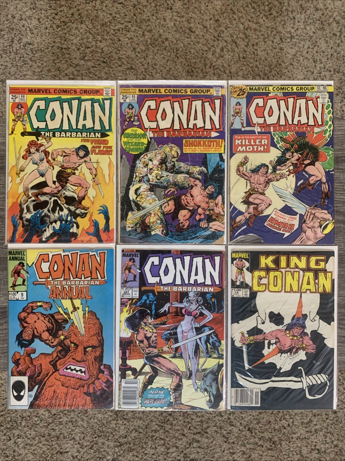 Marvel Comics Conan Lot of 6 Classic Issues | eBay