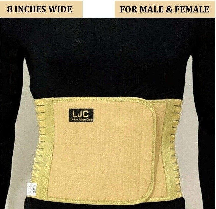 Umbilical Hernia Support Belt 6 or8 Inches Wide Abdominal Binder Navel ...