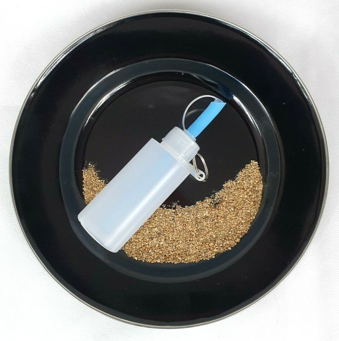 Gold Prospecting Snuffer Sniffer Bottle w/ Silicone Tube and Optional ...