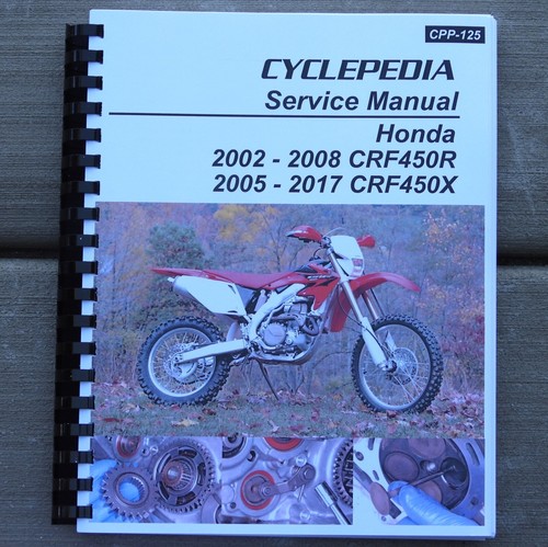 Honda CRF450 CRF450R CRF450X CRF 450 450R 450X SERVICE & REPAIR MANUAL ...