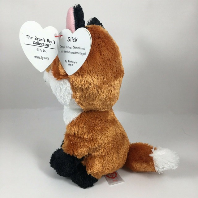 Ty Beanie Boos Slick - Fox for sale online | eBay