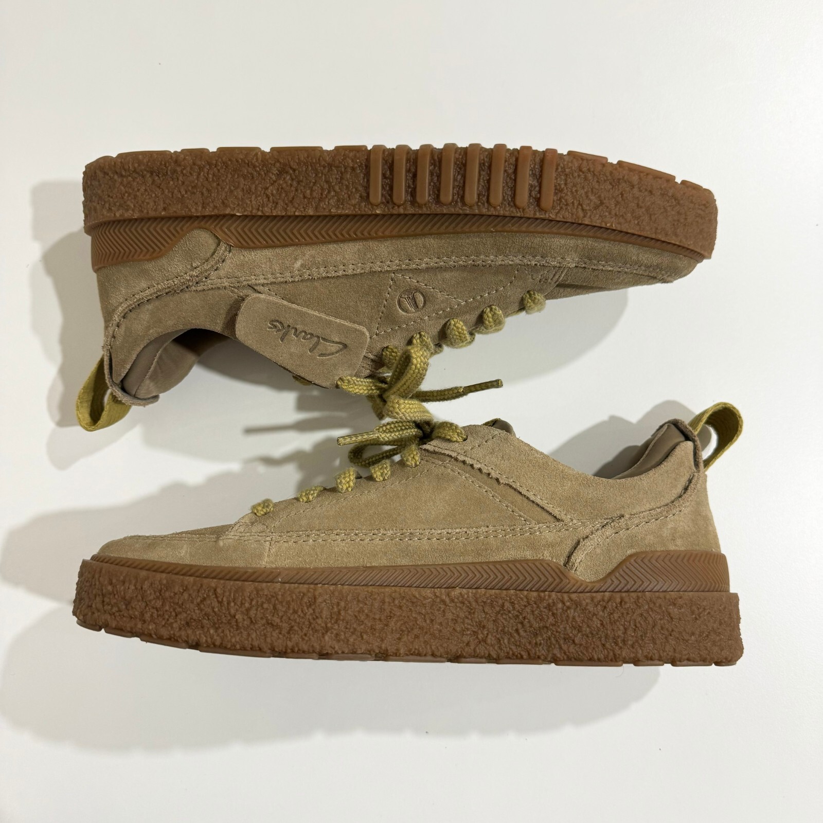 Clarks Somerset Lace in Oakwood Suede Size 8 US (Sample Pair) AW24 | eBay