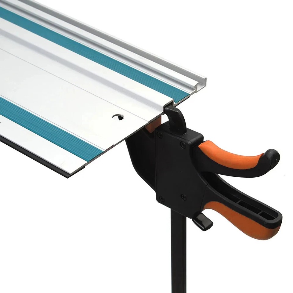 2x Quick Release Track Saw Clamps for Circular Saw Guide Rail System ...