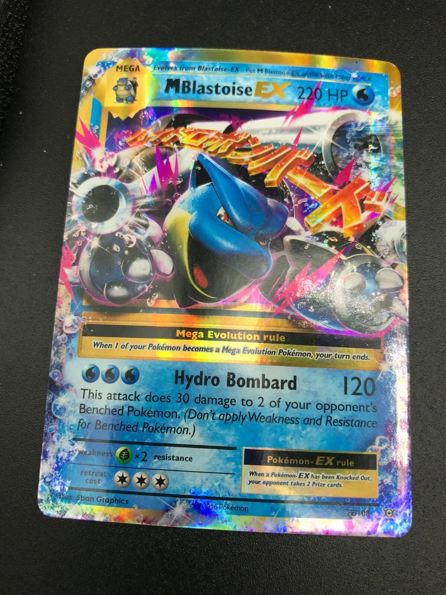 Mega Blastoise Pokemon Card