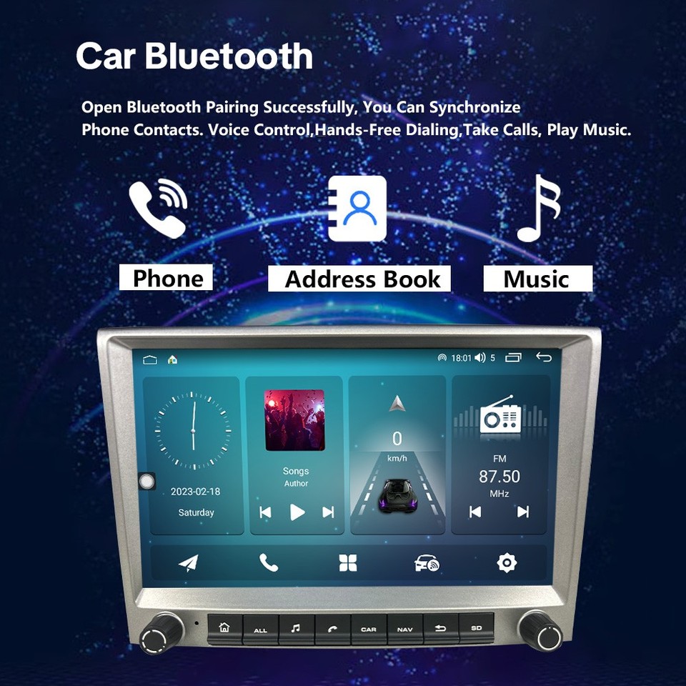 For Porsche 911 997 Cayman Boxster 987 CarPlay Android Car Stereo Radio ...