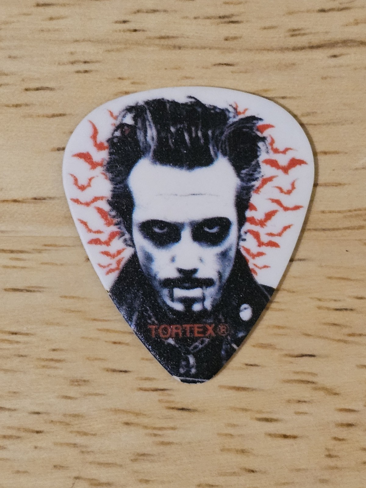 Rob Zombie 2018 Twins of Evil Tour Count D Guitar Pick. From Austin, TX ...