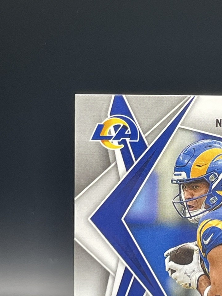 PUKA NACUA Rams #71/85 SP Light Blue Mojo Parallel 2025 Panini Phoenix ...