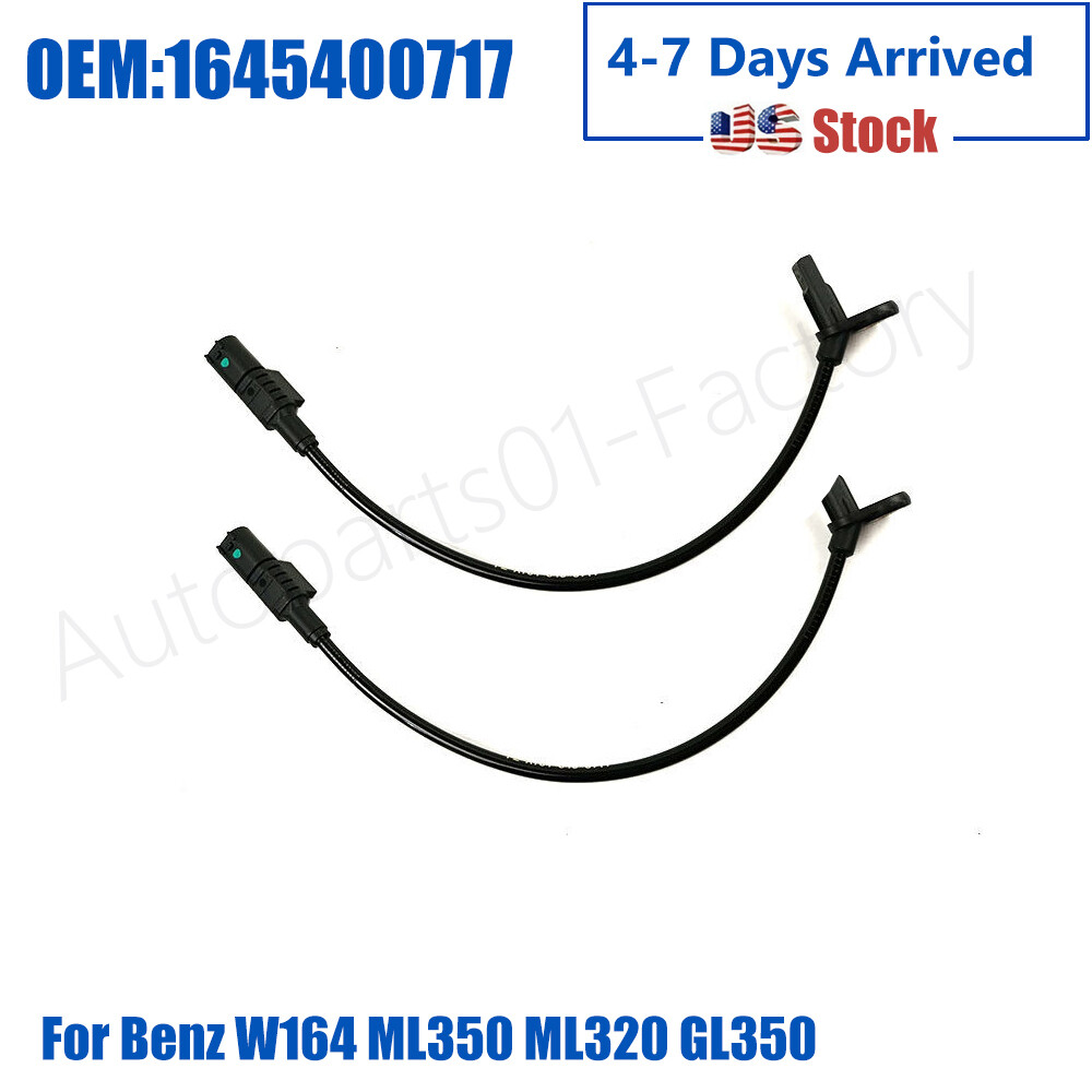 Set of 2Pcs Rear L+R ABS Wheel Speed Sensor For Mercedes-Benz W164 ...