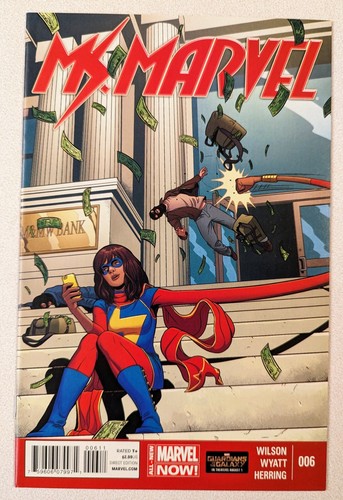 Ms Marvel #6 2014 NM 1st Full Appearance Inventor 1st Print MCU | eBay