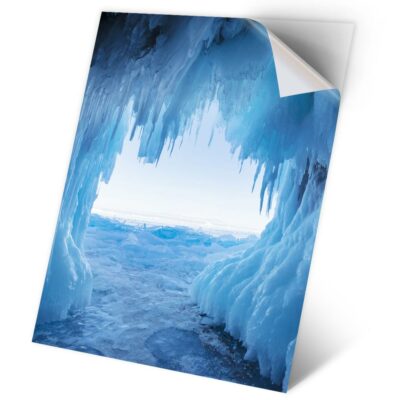 1 x Vinyl Sticker A2 - Arctic Ice Cave Glacier #14263 | eBay UK