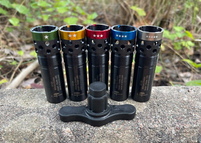 Beretta Benelli extended MOBIL Ported black choke 5-set 12 Ga Billman ...