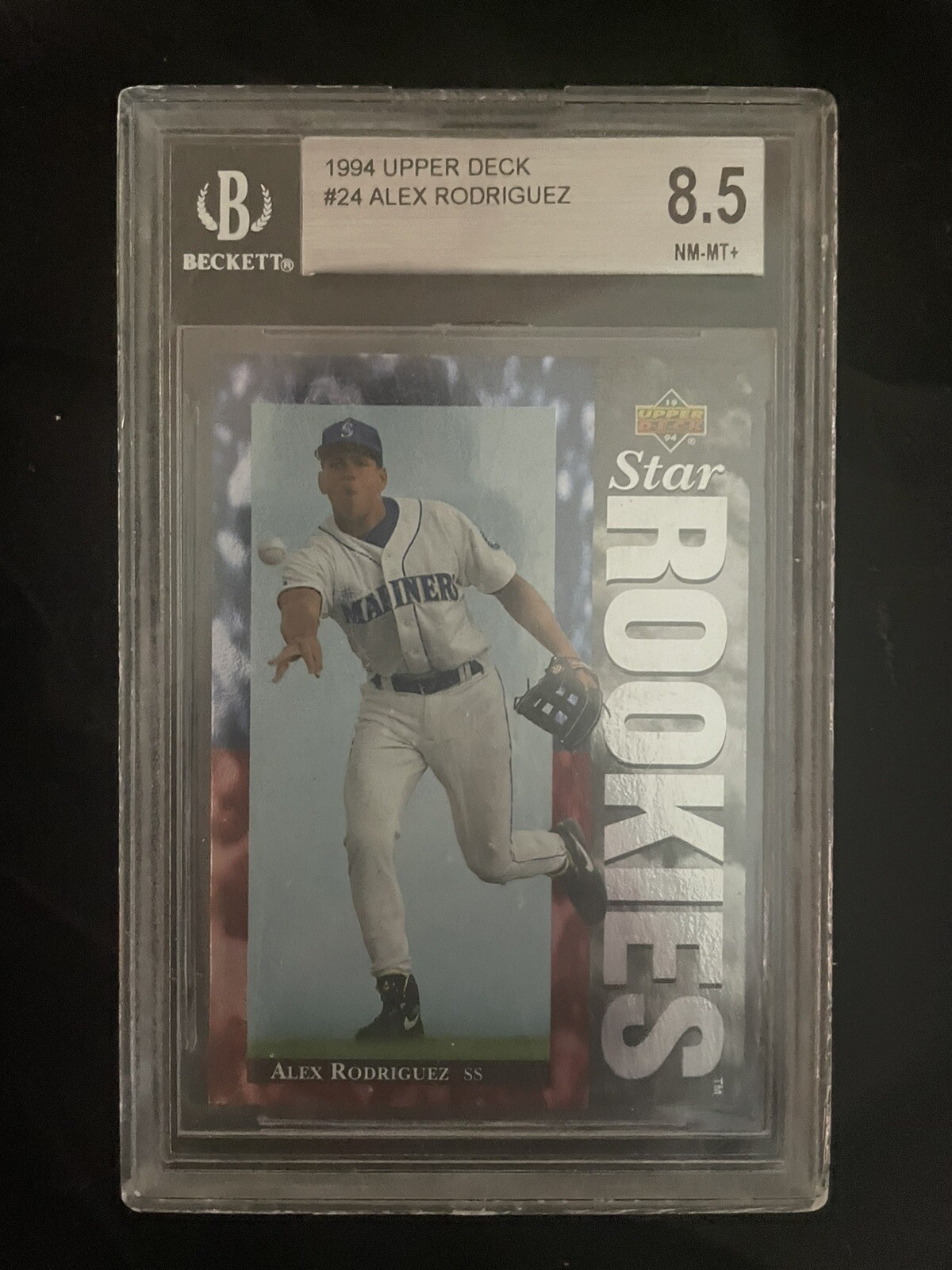 1994 Upper Deck #24 Alex Rodriguez Rookie Card BVG NM-MT+ 8.5. | eBay